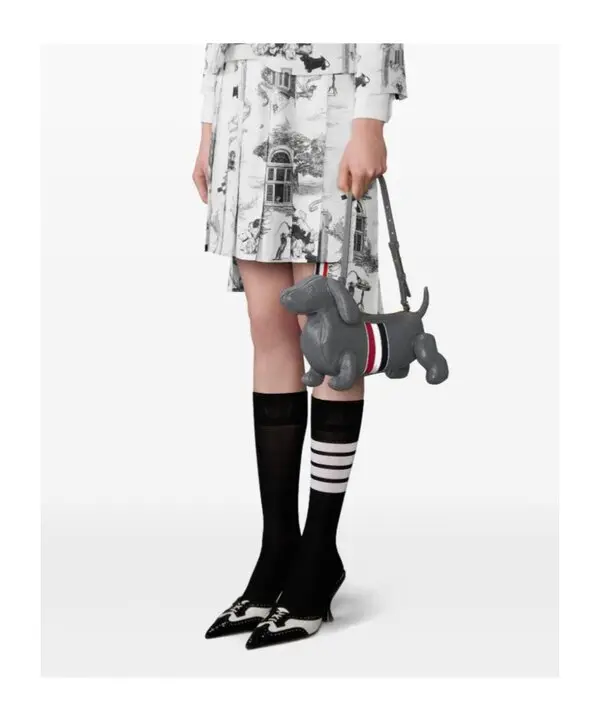 Thom Browne Hector Dog Crossbody Bag