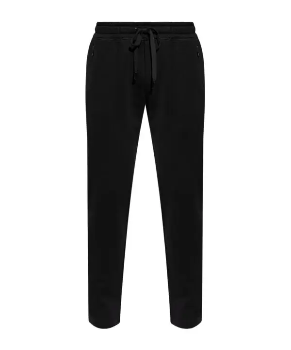 Dolce & Gabbana Dolce Gabbana Elastic Waist Sweatpants - Black