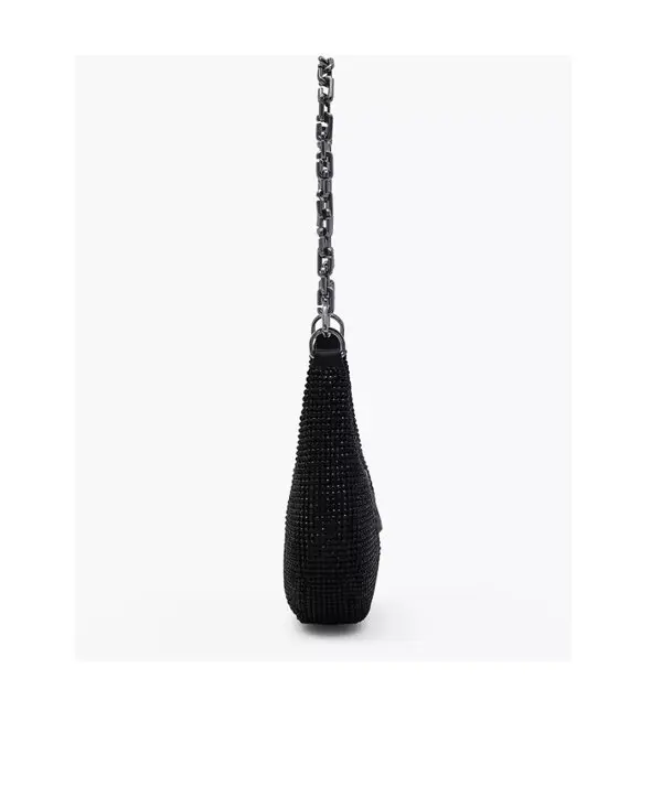Marc Jacobs Embellished Small Curve Bag - Black