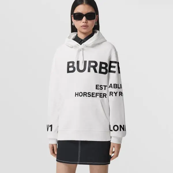Burberry Horseferry Printed Oversized Hoodie