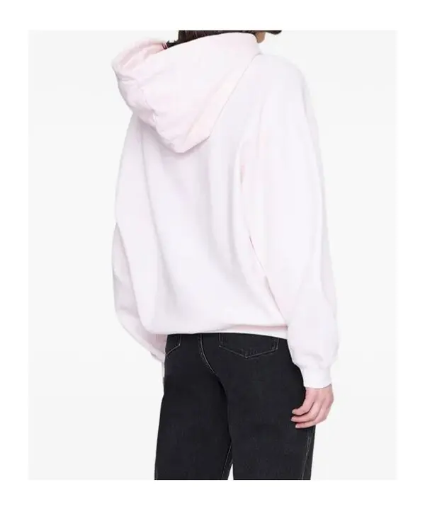 ANINE BING Logo Hoodie - White