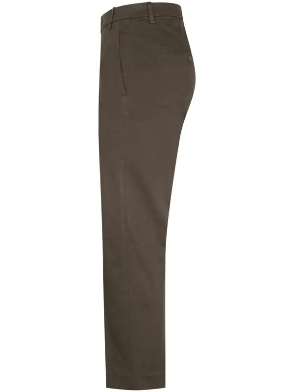 DONDUP Slim-fit Straight Leg Casual Pants - Brown