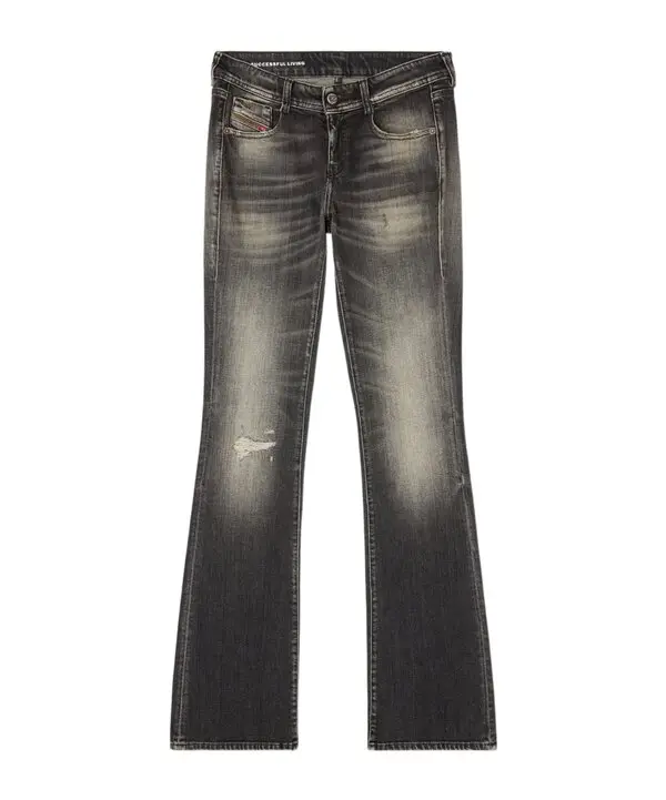 DIESEL® Distressed Flared Jeans