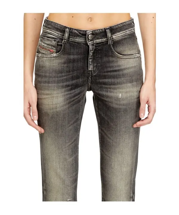 DIESEL® Distressed Flared Jeans