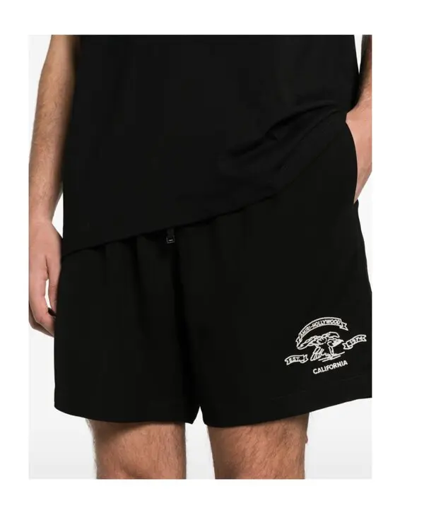 Amiri Elastic Waist Drawstring Shorts