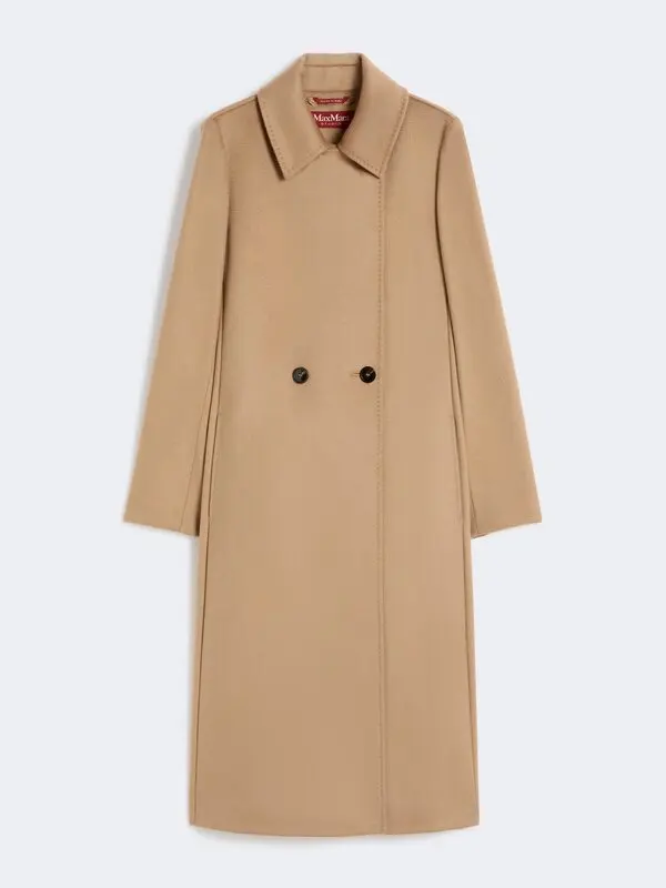 Max Mara Belted Long-sleeved Coat - Camel
