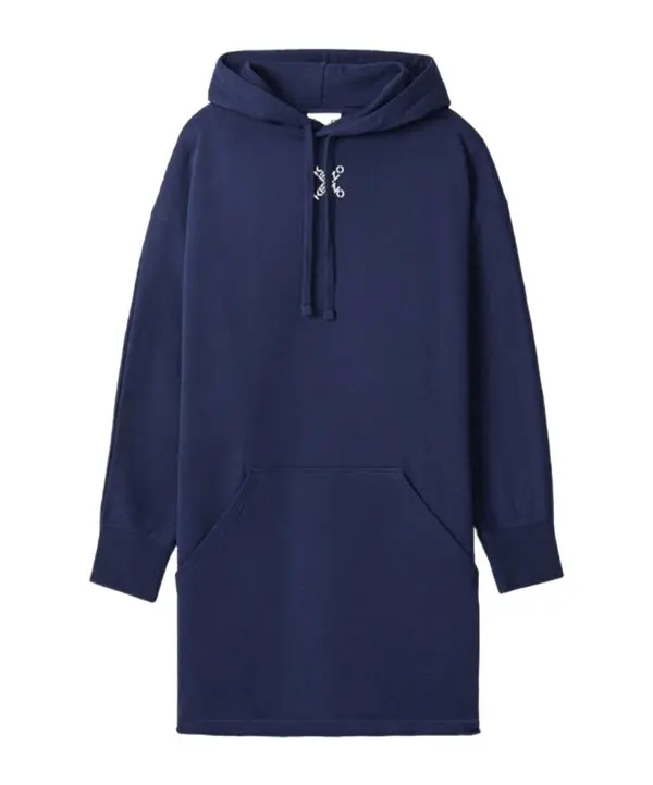 Kenzo Little X" Long Hooded Hoodie
