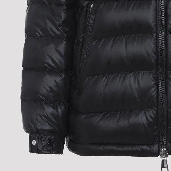 Moncler Borey Short Down Jacket With Detachable Hood
