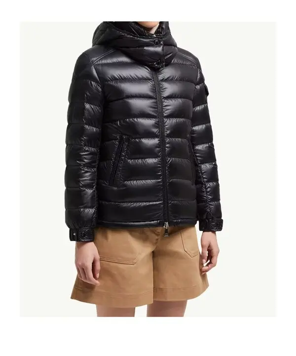 Moncler Borey Short Down Jacket With Detachable Hood