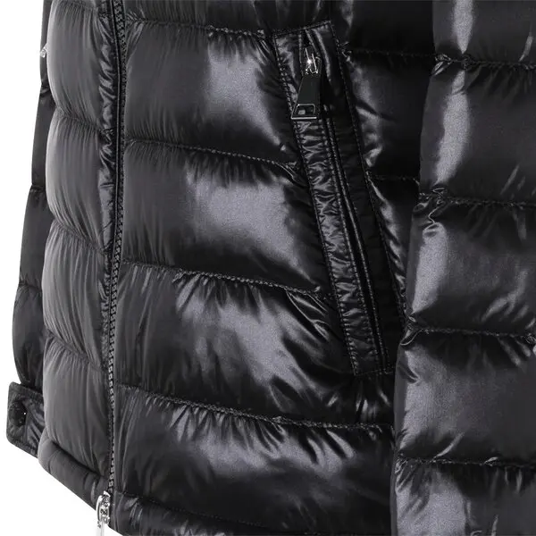 Moncler Borey Short Down Jacket With Detachable Hood