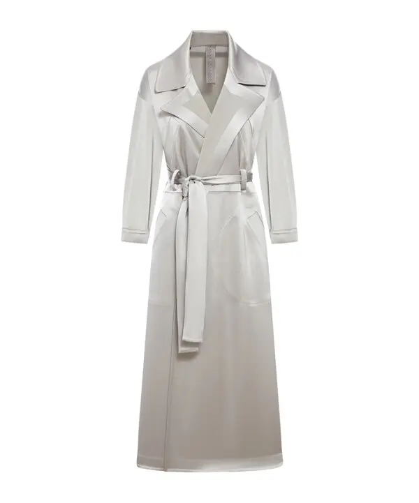 Giorgio Armani Belted Trench Coat - Dunes