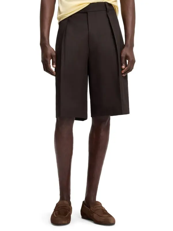 Hugo Boss Tailored Shorts With Elasticated Waistband
