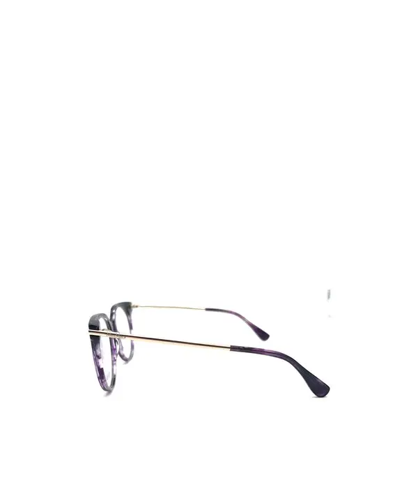 Max Mara Round Frame Eyeglasses - Purple