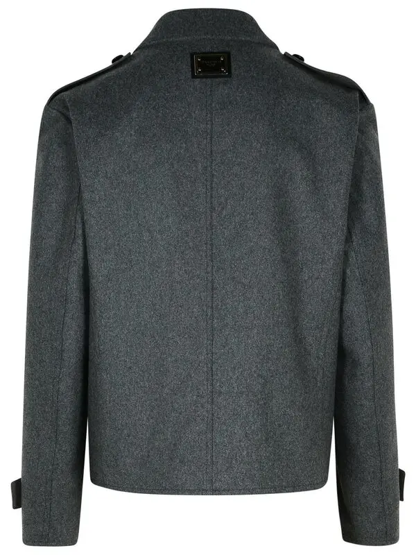 Dolce & Gabbana Double-breasted Coat - Black