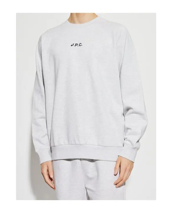 A.p.c. X Asics Crewneck Sweatshirt - Grey