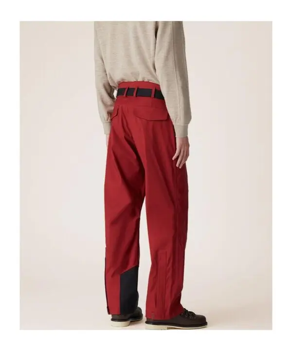 Loro Piana Belted Ski Trousers - Red