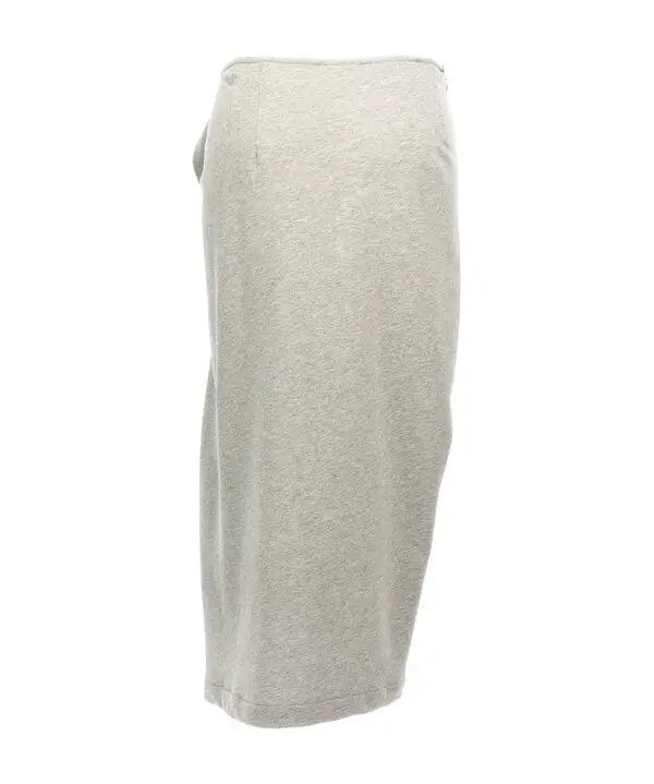 Dries Van Noten Ruffled Skirt - Gray