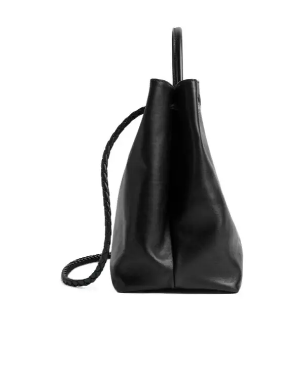 Bottega Veneta Large Andiamo Tote Bag - Black