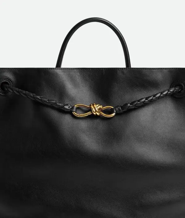 Bottega Veneta Large Andiamo Tote Bag - Black