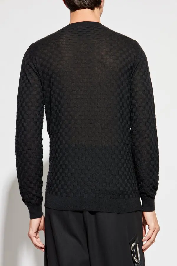 Giorgio Armani Long-sleeved Crewneck Jumper