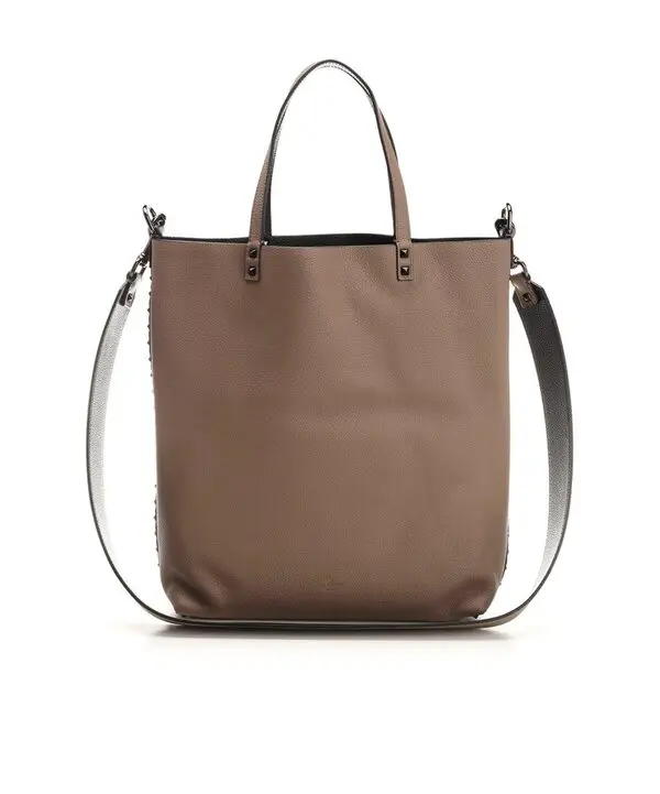 Valentino Garavani Rockstud Open Top Small Tote Bag