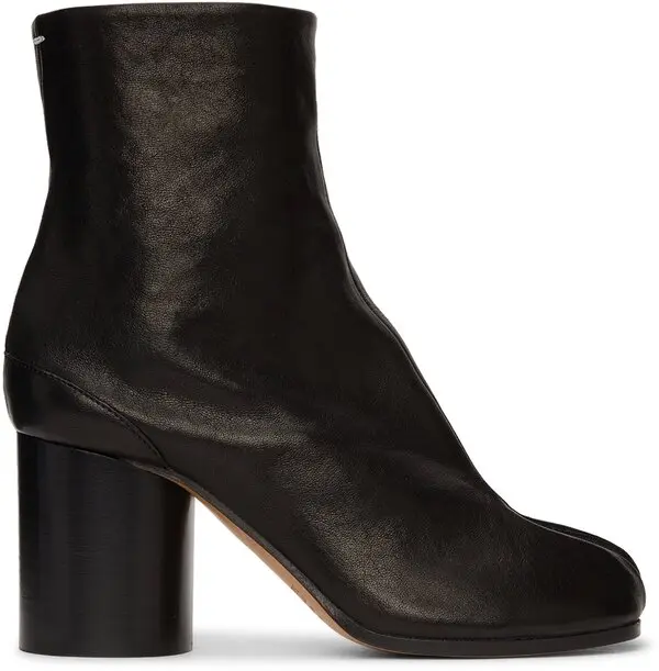 MAISON MARGIELA Tabi Ankle Boots - Black