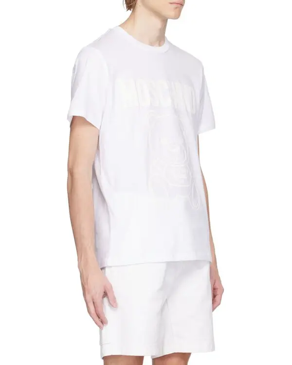 Moschino Detailed Crewneck T-shirt