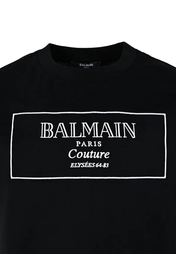 Balmain Logo Print T-shirt