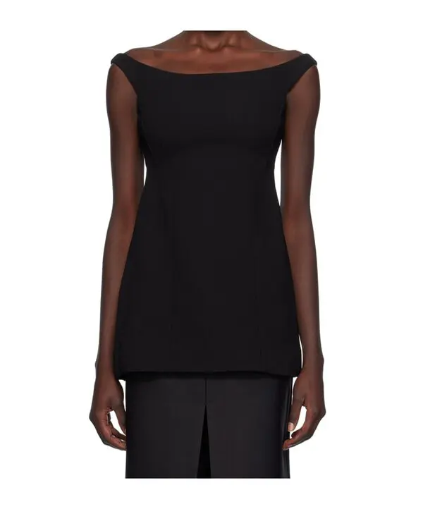 TOTEME Off-shoulder Sleeveless Top
