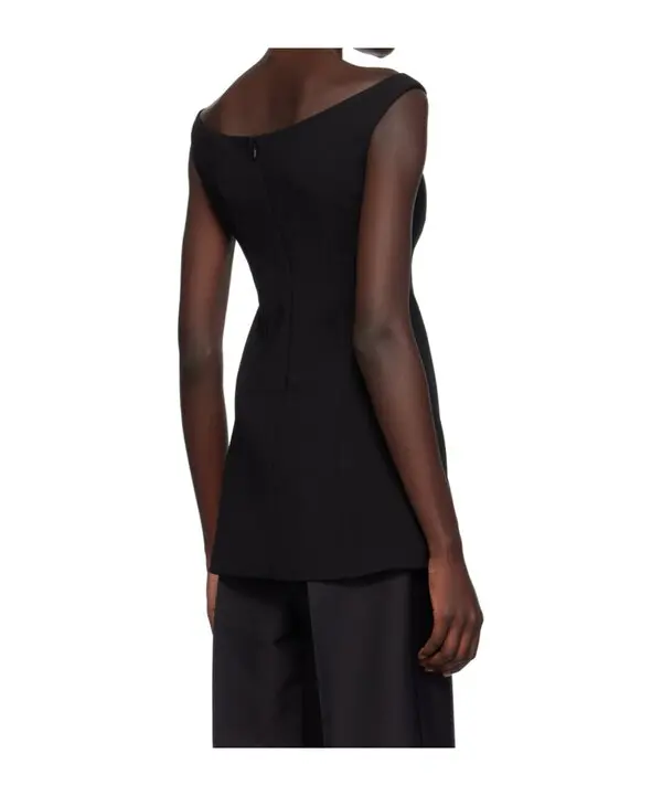 TOTEME Off-shoulder Sleeveless Top