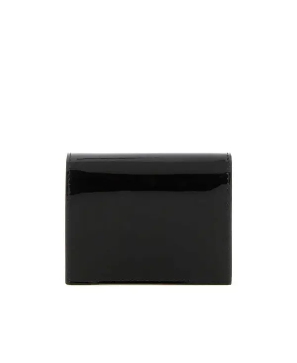 Prada Logo Plaque Bi-fold Wallet