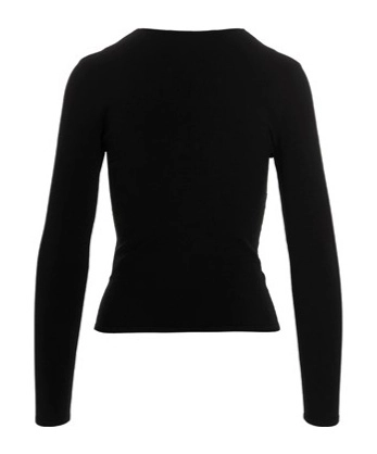 Alexander Wang Cut-out Long Sleeve Top