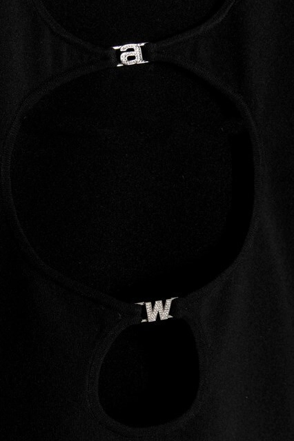 Alexander Wang Cut-out Long Sleeve Top