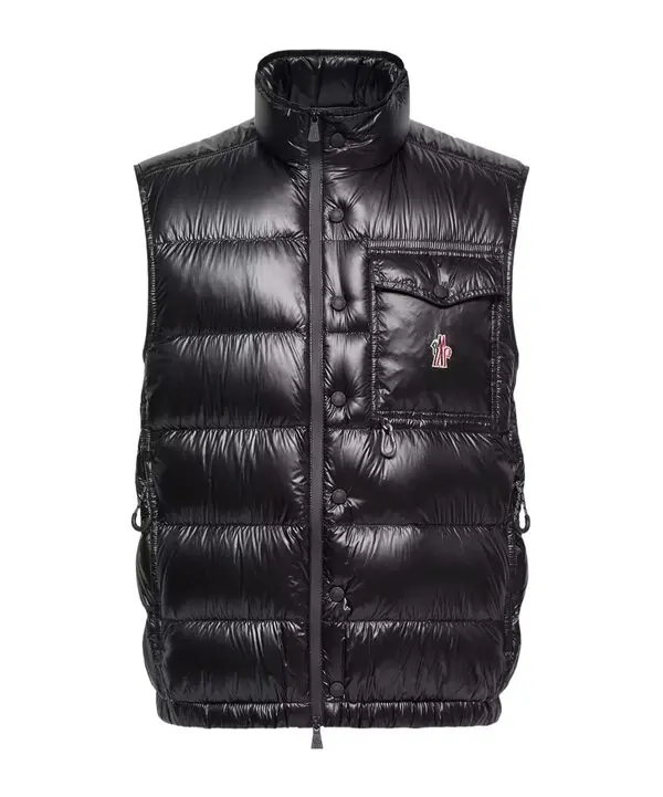 Moncler Uychi Packable Down Gilet - Black