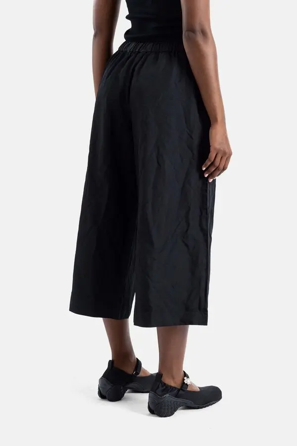 Comme Des Garçons Wide-leg Trousers - Black