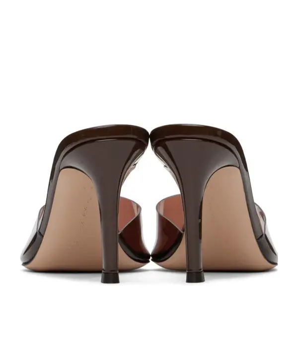 GIANVITO ROSSI Elle Heeled Sandals - Brown
