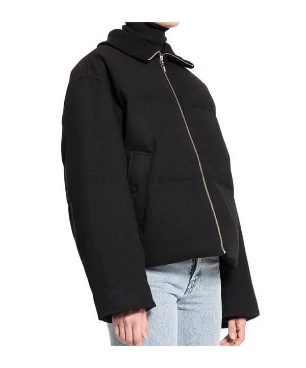 TOTEME High-neck Padded Zip Jacket