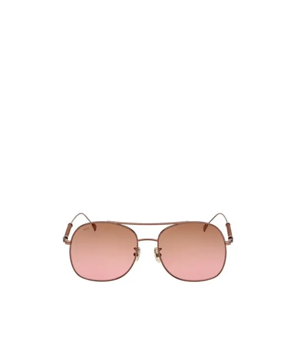 TOD'S Aviator Sunglasses - Brown
