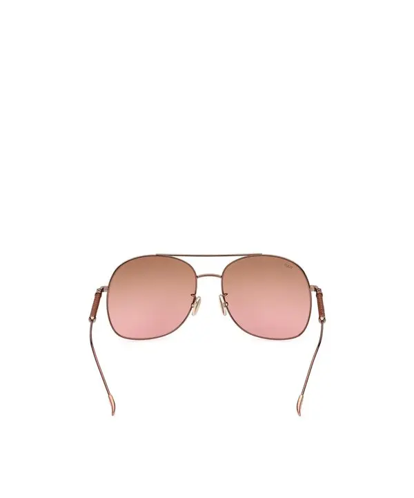 TOD'S Aviator Sunglasses - Brown