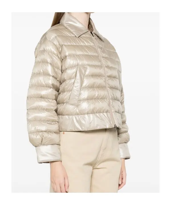 Herno Polo-collar Padded Jacket - Beige