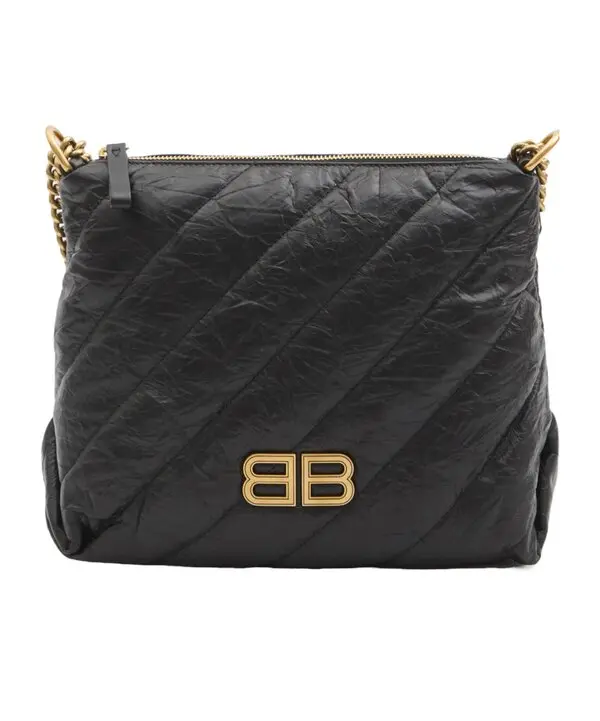 Balenciaga Crush Zipped Hobo Bag