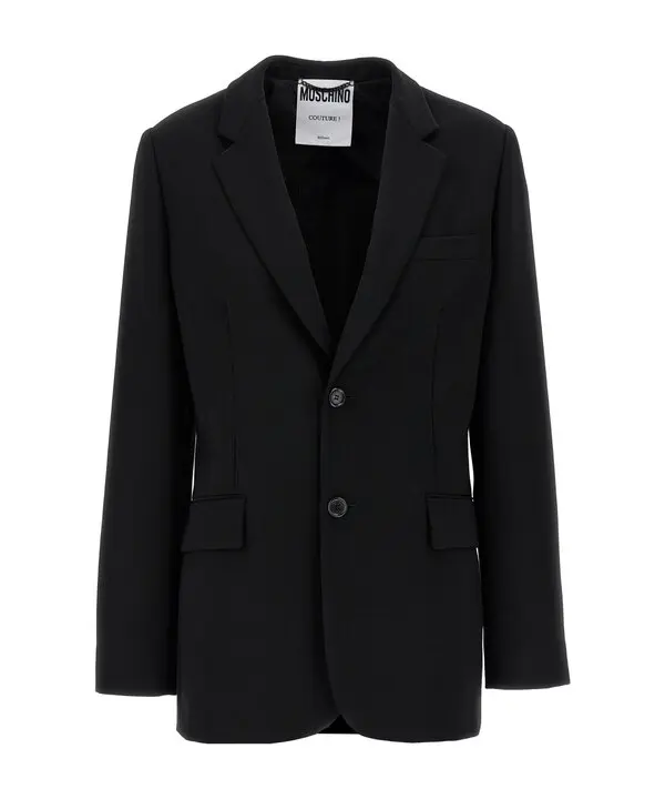 Moschino Single-breasted Martingale Blazer