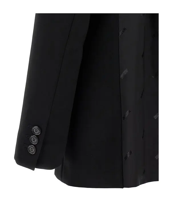 Moschino Single-breasted Martingale Blazer
