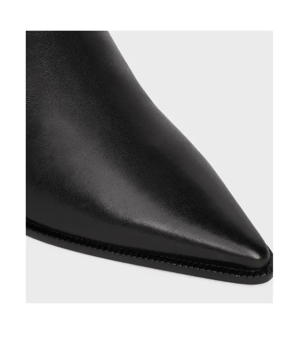 Celine Triomphe Calfskin Ankle Boots