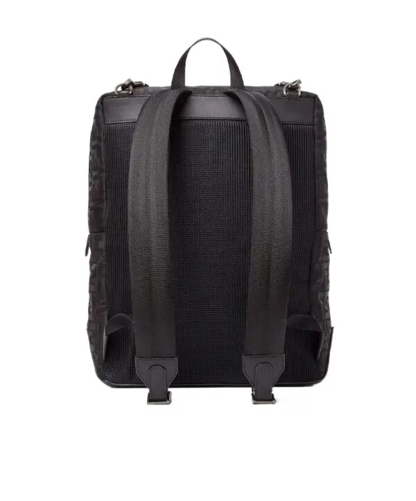 Fendi Ff Jacquard Backpack