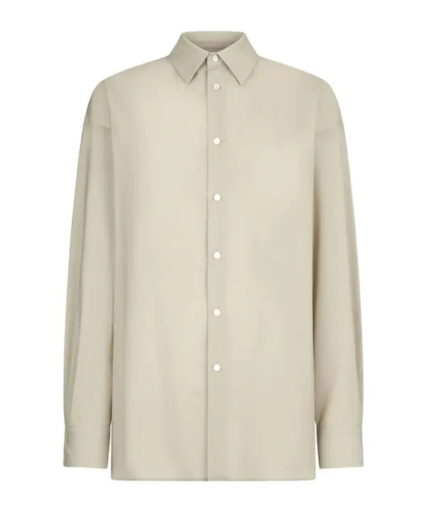 DONDUP Button-fastening Long Sleeve Shirt - Nude
