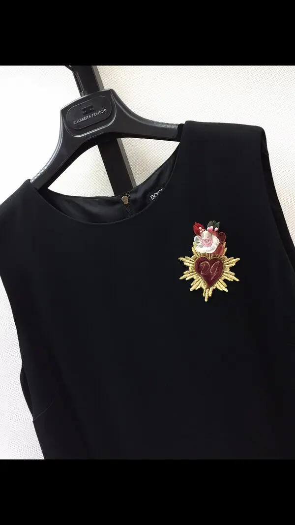 Dolce & Gabbana Sleeveless Embellished Dress