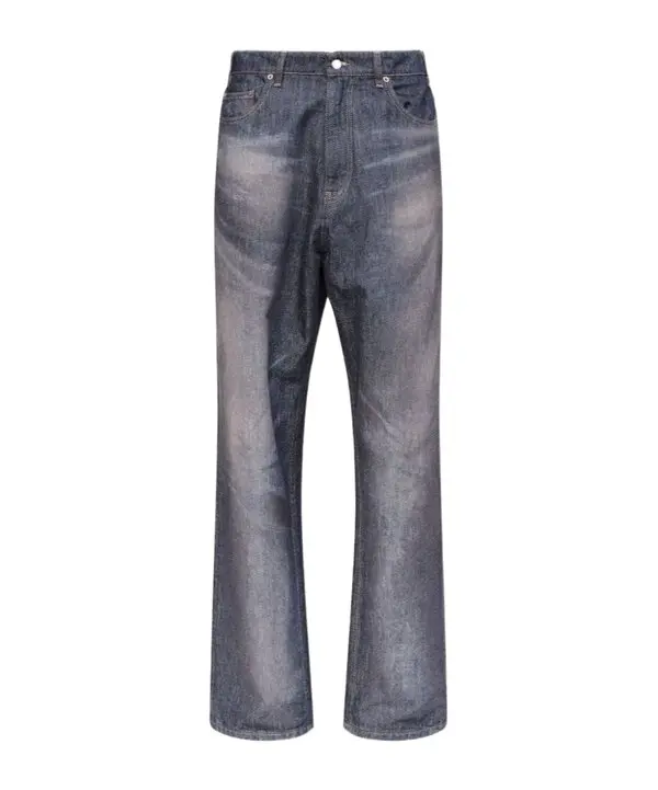 MAISON MARGIELA High-waist Straight Leg Jeans - Gray