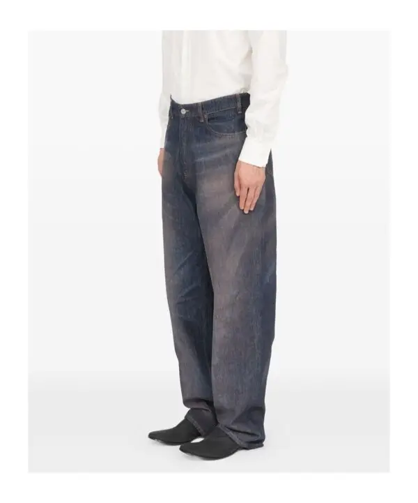 MAISON MARGIELA High-waist Straight Leg Jeans