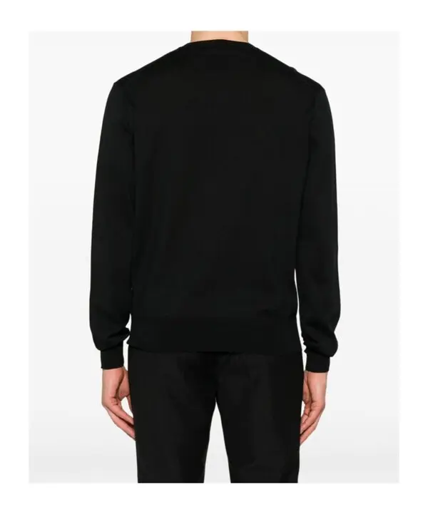TOM FORD Long-sleeved Crewneck Jumper - Black